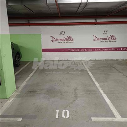 Novi Beograd - Bellvile - zgrada Iris, garazno mes