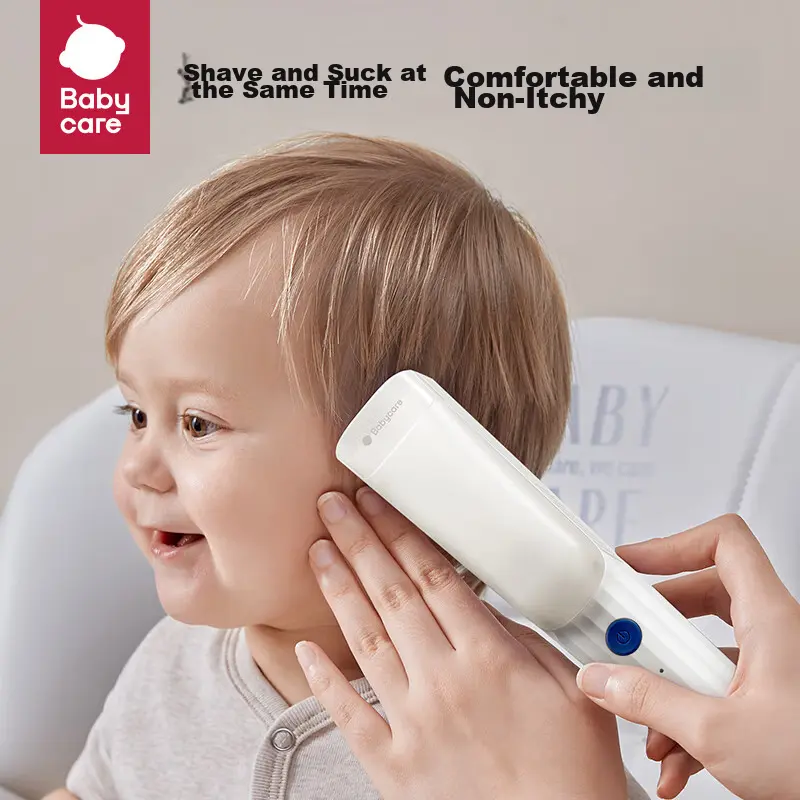 Babycare Makaze za bebe za šišanje kose, Bele