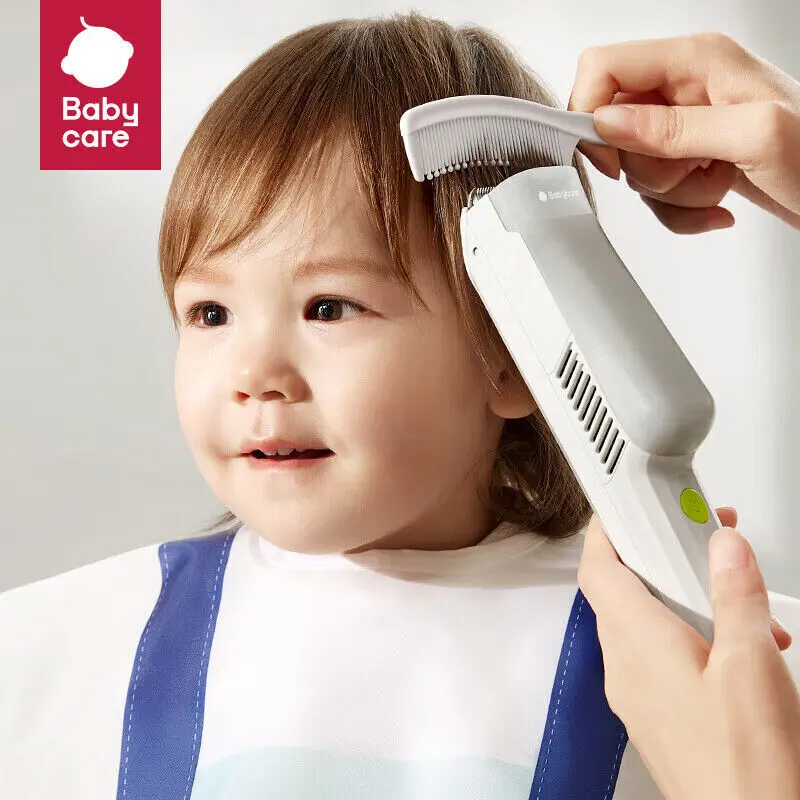 Babycare Makaze za bebe za šišanje kose, Bela