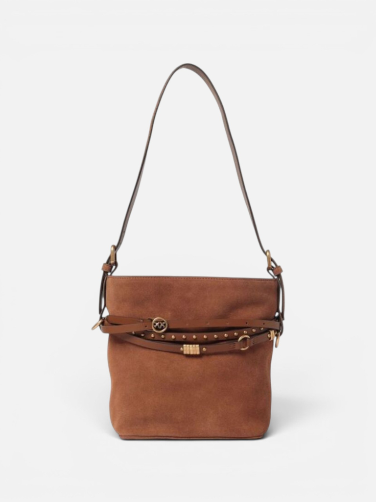BUCKET BELT MINI SUEDE tašna