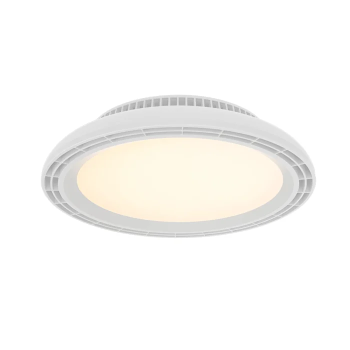LED plafonski ventilator 24+30W CCT IP20 – daljinsko upravljanje