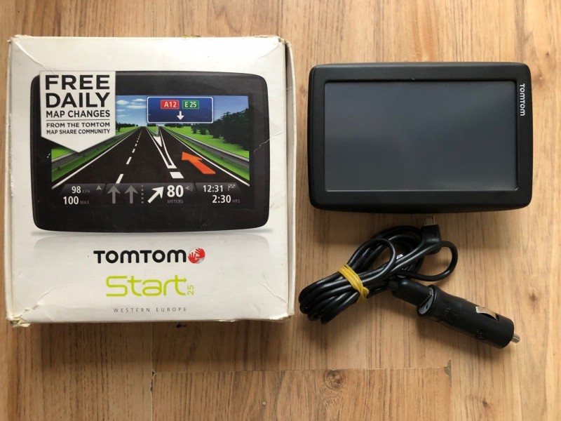 TomTom Start25 5inca mapa april 2026