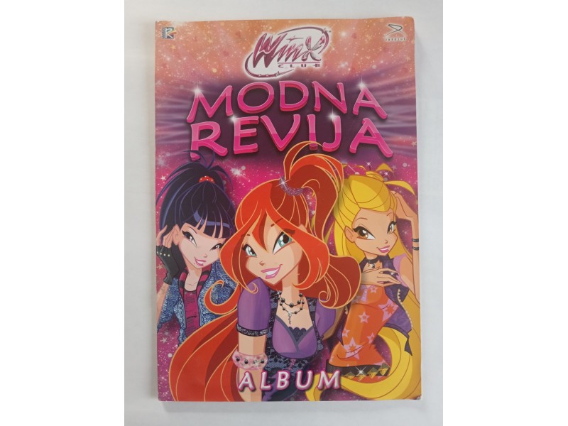 Winx club - MODNA REVIJA - 9 KARTICA I 2 KOVERTE