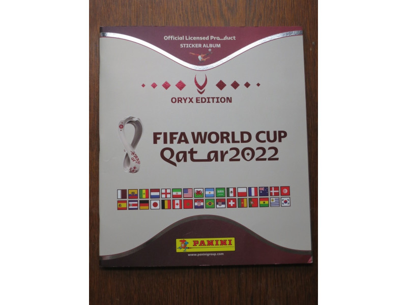 ŠVAJCARSKI ORYX PANINI QATAR 2022 FIFA WORLD CUP ALBUM