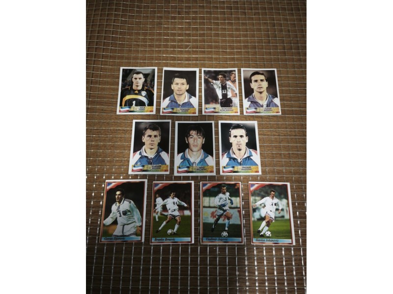 Jugosalvija - France 98 i Euro 2000 Bonart