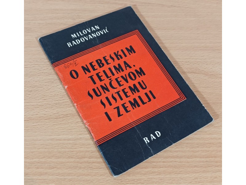 O NEBESKIM TELIMA SUNCEVOM SISTEMU I ZEMLJI- Milovan R