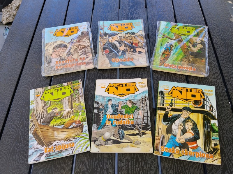 ****AKCIJA***LOT 0D 6 STRIPOVA MISTER NO