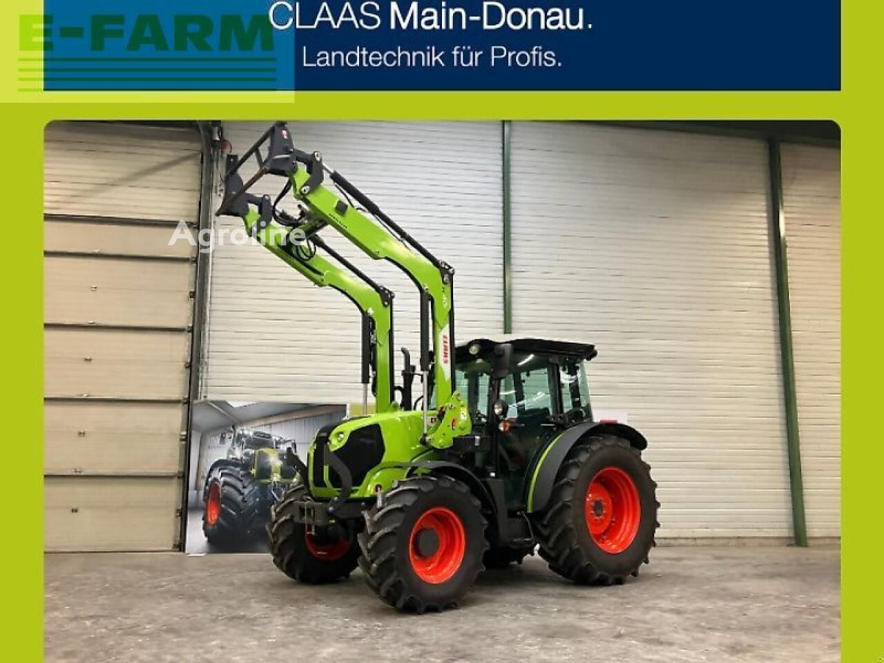 Claas Elios 210 mit FL 40 traktor točkaš