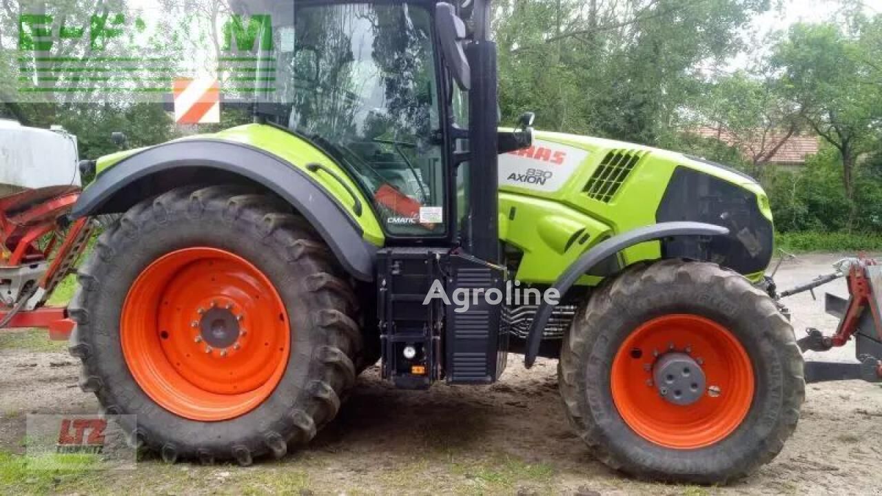 Claas axion 830 cebis traktor točkaš
