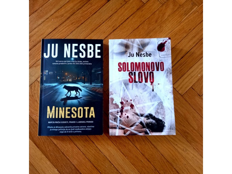 JU NESBE - DVA KRIMINALISTIČKA ROMANA