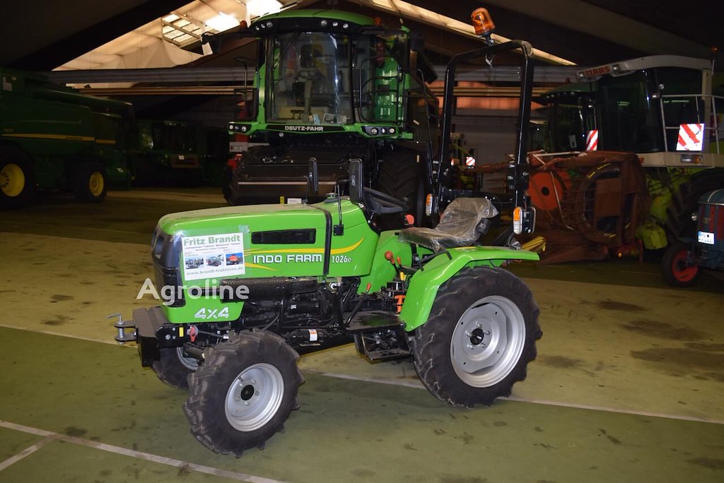 Novi Indo Farm 1026e mini traktor