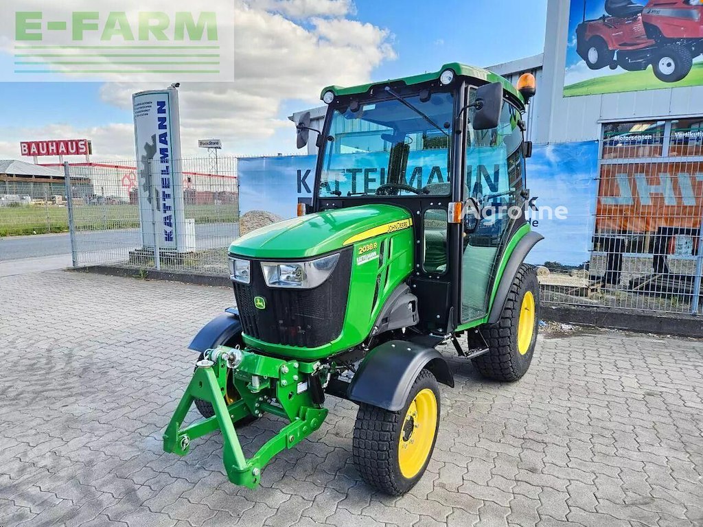 John Deere 2038r mini traktor