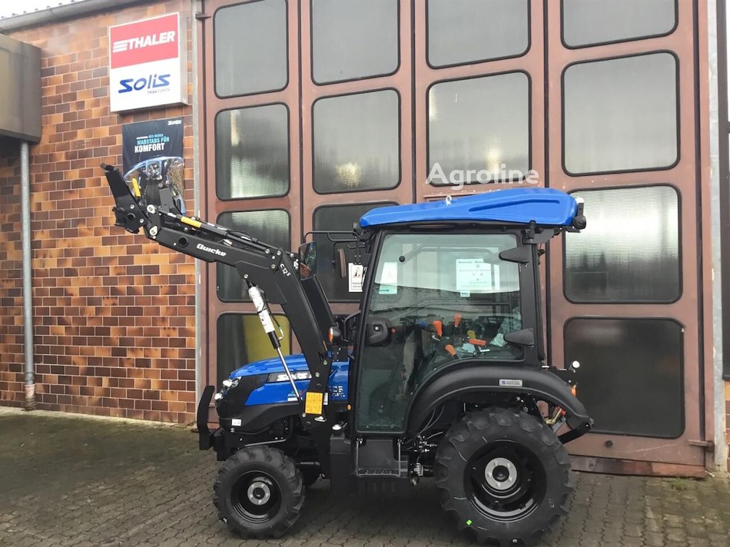 Novi Solis 26 9+9 CAB mini traktor