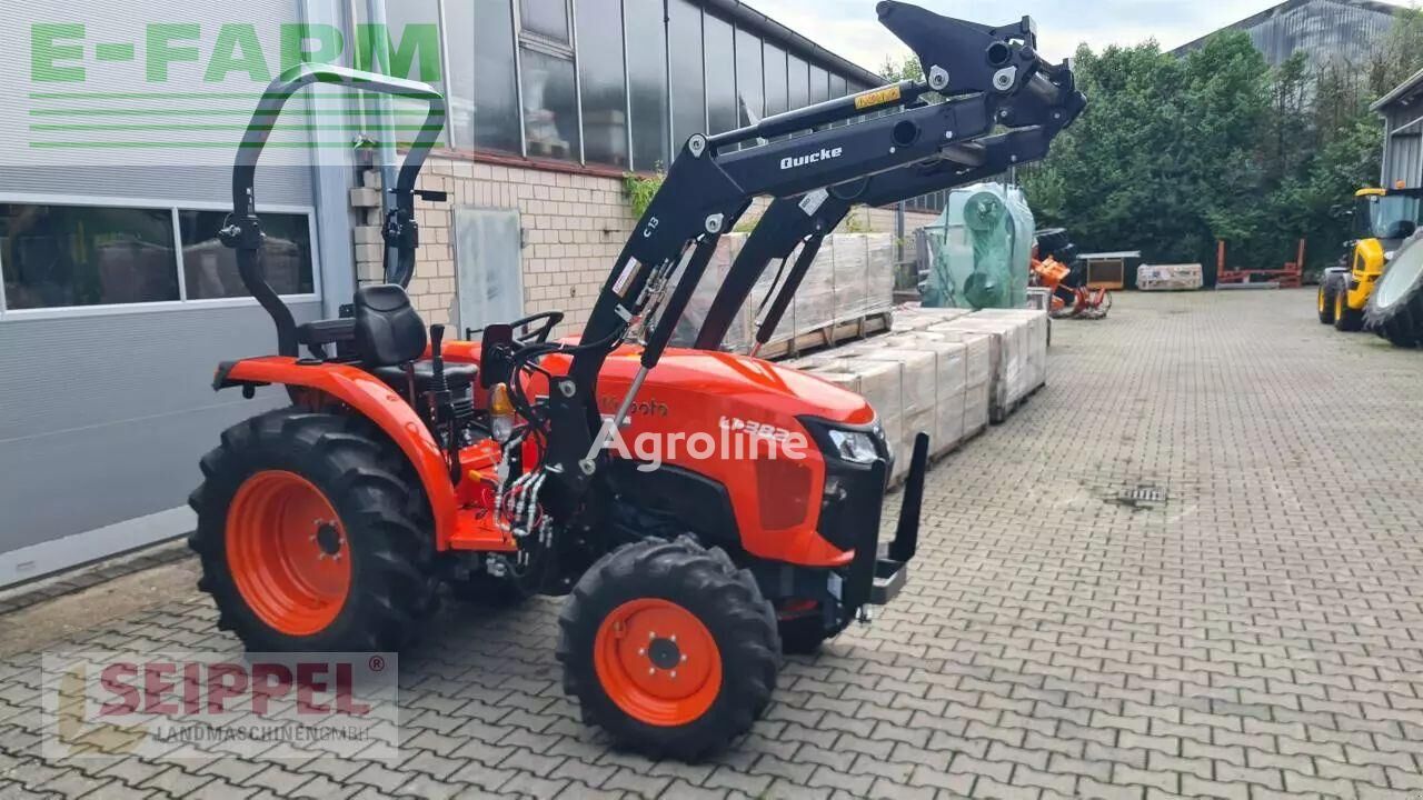 Kubota l1-382 dw ec quicke c13s mini traktor