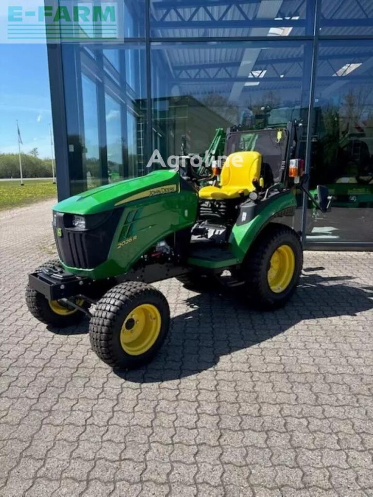 John Deere 2026r mototraktor