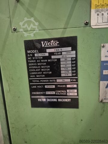 CNC strug
Victor Taichung TNS 5