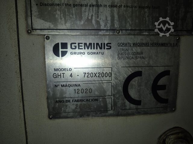 CNC strug
Goratu GHT 4