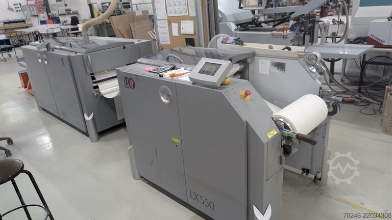 Sistem za završnu obradu sa rolne na pojedinačne listove
Lasermax Roll Systems LX550 + LX581