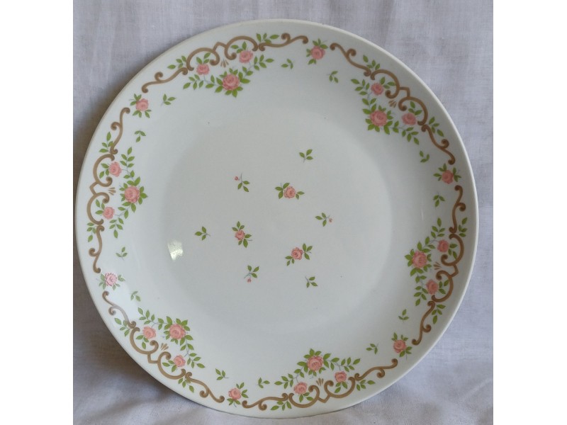 Stari BOHEMIA Porcelan-Elegantan Tanjir