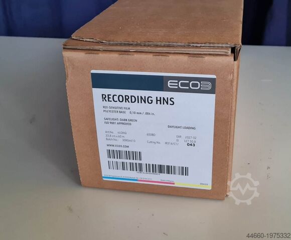HNS film
AGFA / ECO3 600BD - 33,8 cm x 60 m