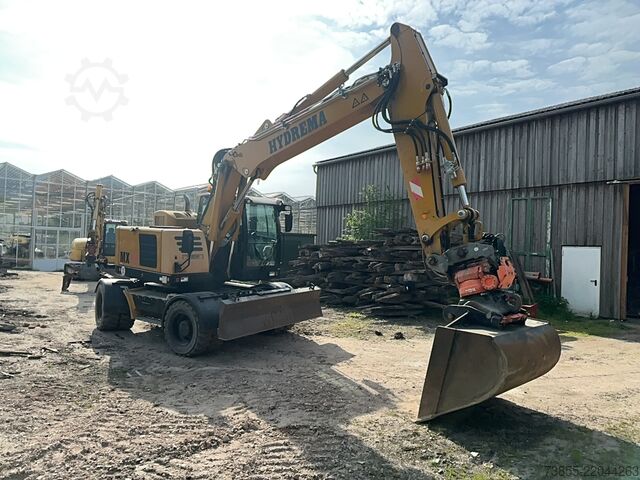 Točkaš bager
Hydrema RB15-MX18 with tiltrotator, quick coupler and excavator bucket