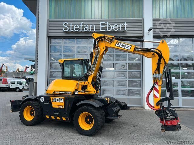 Bager na točkovima
JCB Hydradig 110W / Pratzen / nur 1.242h / Rototilt