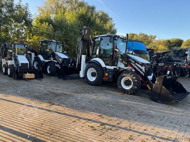 Bager-utovarivač
Hidromek HIDROMEK HMK 102B Strasenzulasung MotorPerkins