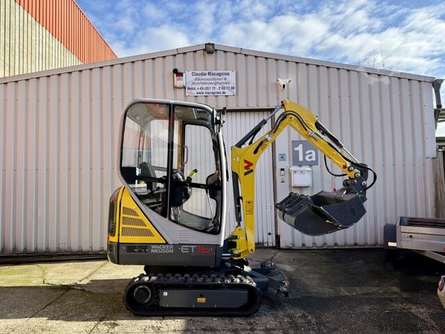 Mini bager
Wacker Neuson ET 16 Minibagger Aktion-Löffelpaket- NEU