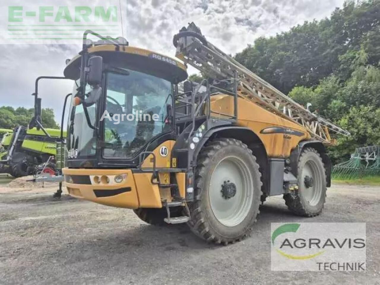 Challenger rogator 645 b vučena prskalica