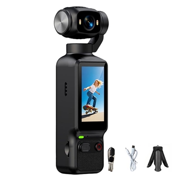LK-032 HANDHELD VLOG ACTION CAMERA WITH STABILIZATION