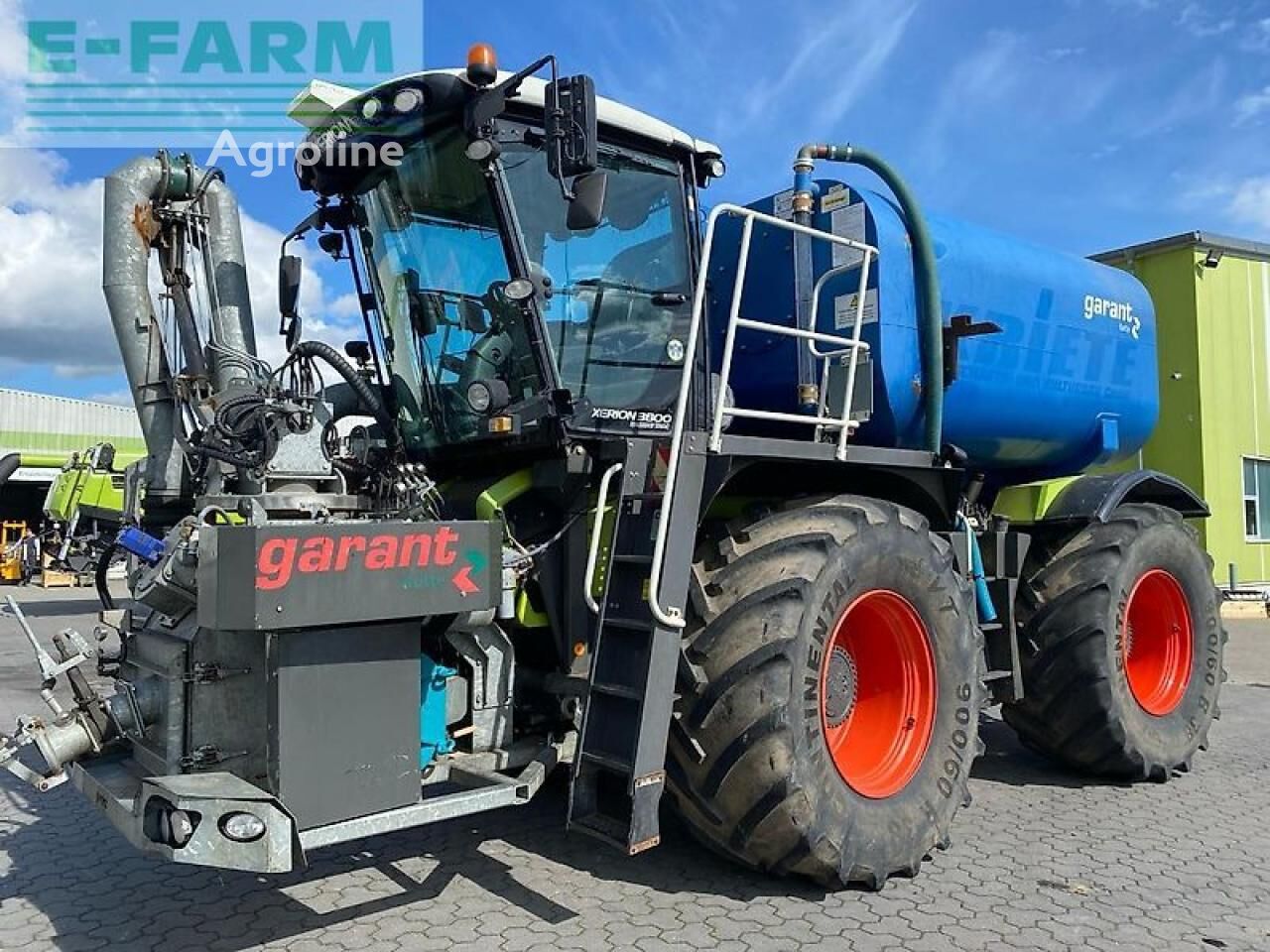 Claas Xerion 3800 saddletrac rasipači veštačkog đubriva