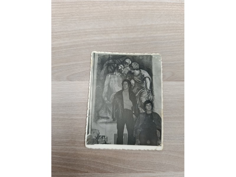 Vintage fotografija drugari