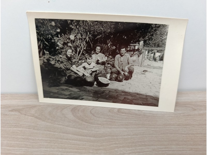 Vintage fotografija porodica