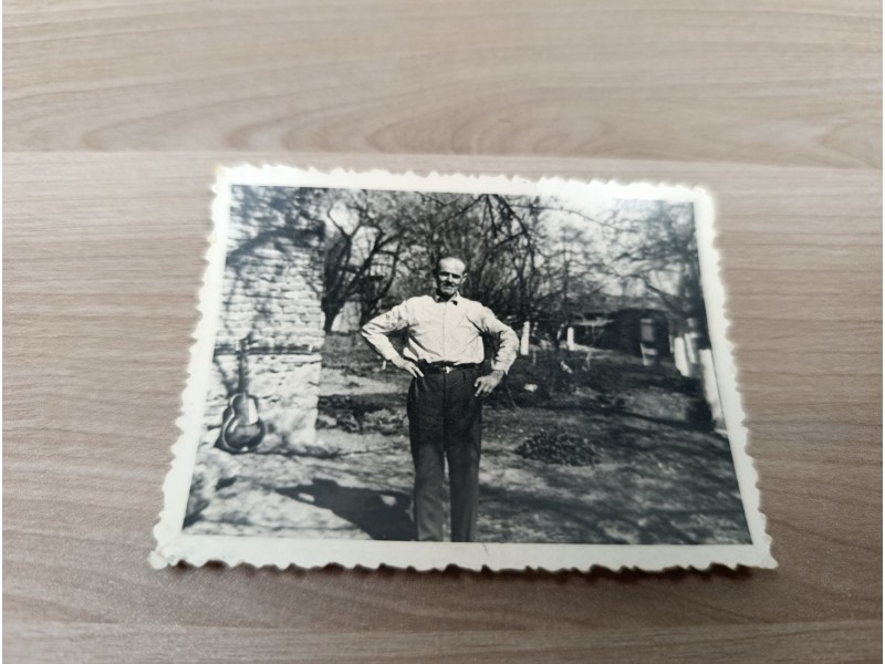 Vintage fotografija gospodin