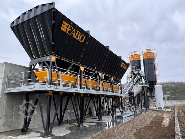 Postrojenje za mešanje betona / betonska baza
FABO Concrete Batching Plant 60 M3/H Compact Concrete Batching Plant