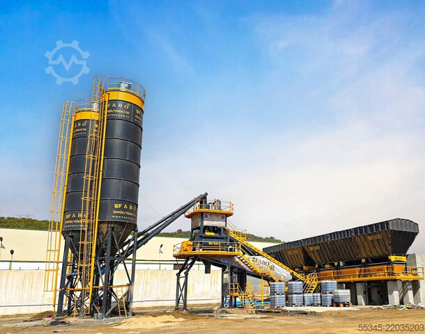 Postrojenje za mešanje betona / betonska baza
FABO Concrete Batching Plant 120 m3 Compact Concrete Batching Plant