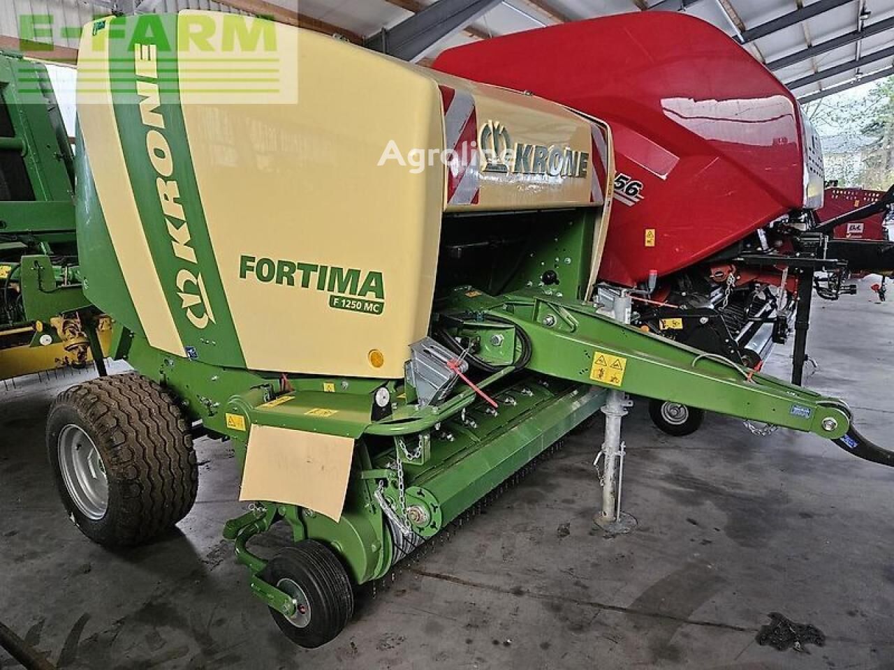 Krone fortima f1250 mc balirka za četvrtaste bale