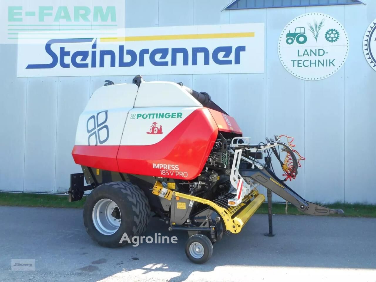 Pöttinger impress 185 v pro balirka za četvrtaste bale