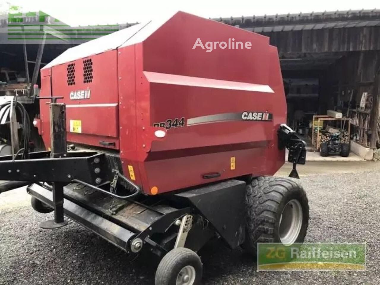 Case IH rb 344 balirka za četvrtaste bale