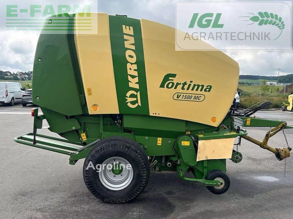 Krone fortima v 1500 mc balirka za četvrtaste bale