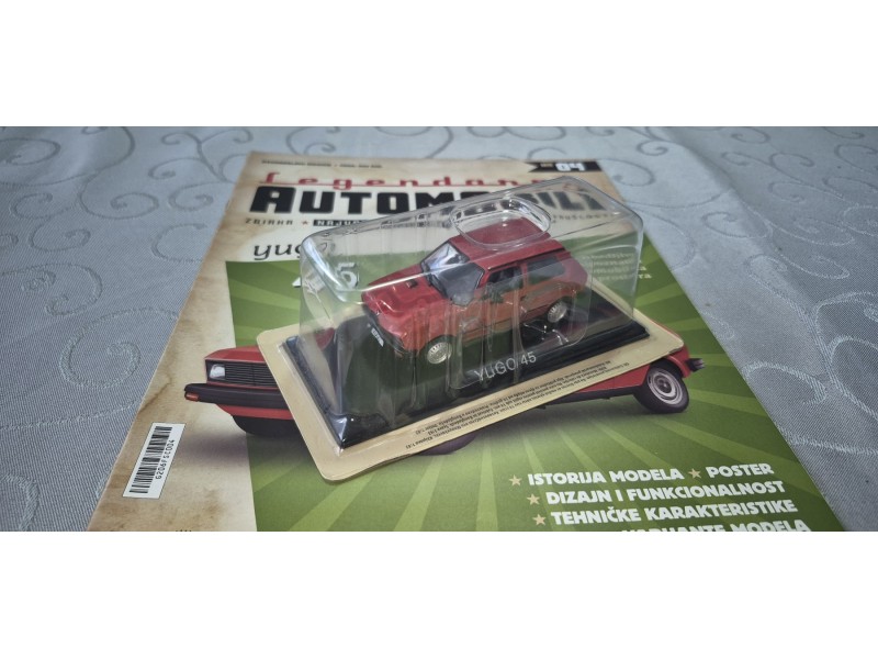 Legendarni Automobili Br.4 Yugo 45 1:43