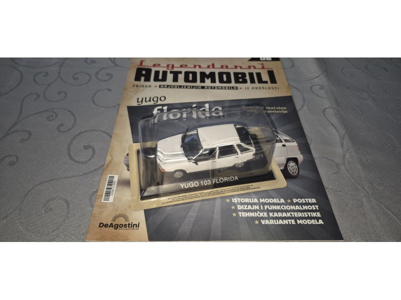 Legendarni Automobili Br.6 Yugo 103 Florida 1:43
