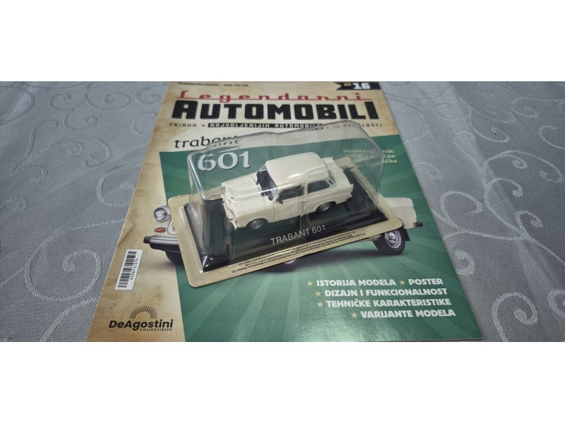 Legendarni Automobili Br.16 Trabant 601 1:43