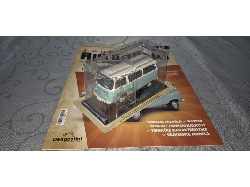Legendarni Automobili Br.17 Volkswagen T2 1:43