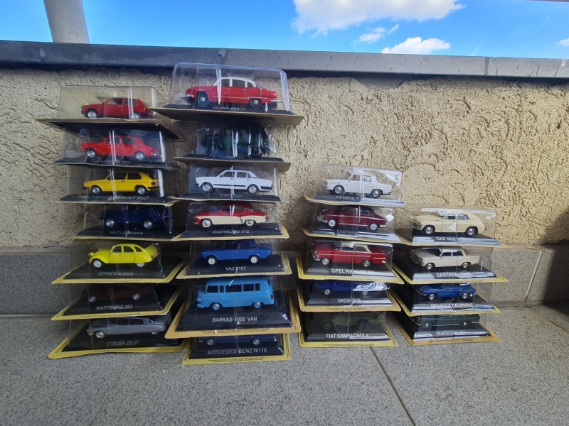 DeAgostini Legendarni Automobili KOMPLET 23 modela