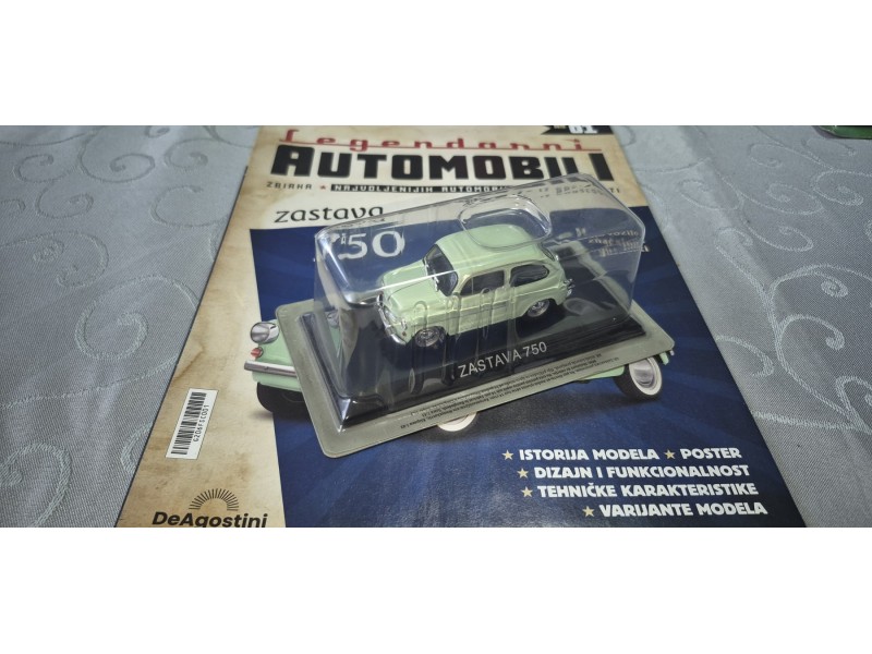 Legendarni Automobili Br.1 Zastava 750 1:43