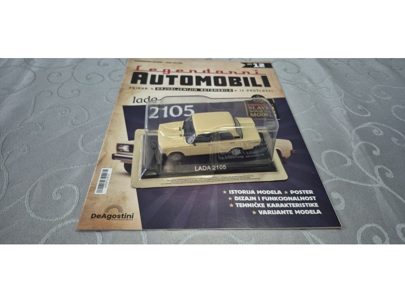 Legendarni Automobili Br.12 Lada 2105 1:43
