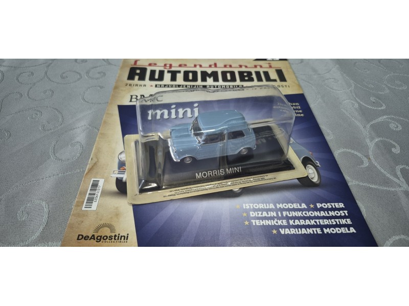 Legendarni Automobili Br.13 Morris Mini 1:43