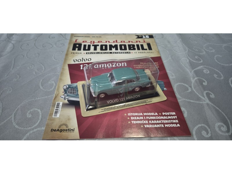 Legendarni Automobili Br.15 Volvo 121 Amazon 1:43
