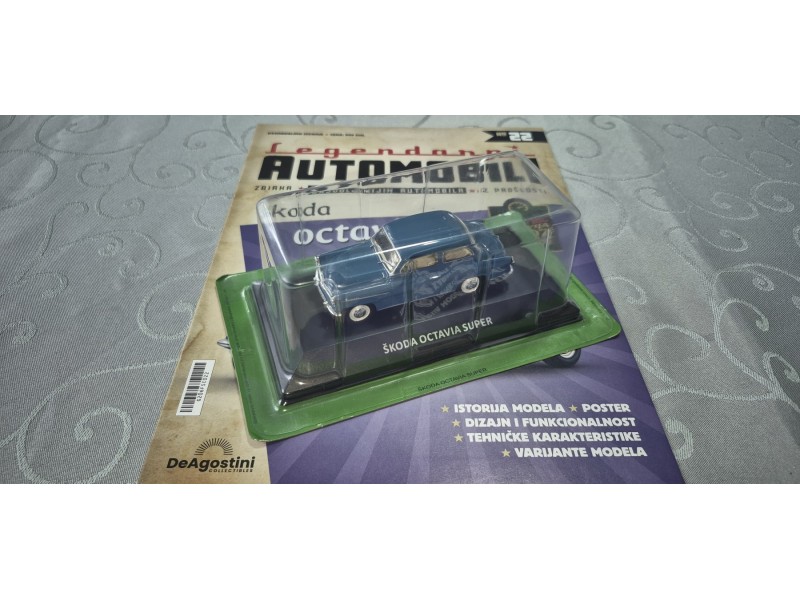 Legendarni Automobili Br.22 Skoda Octavia Super 1:43